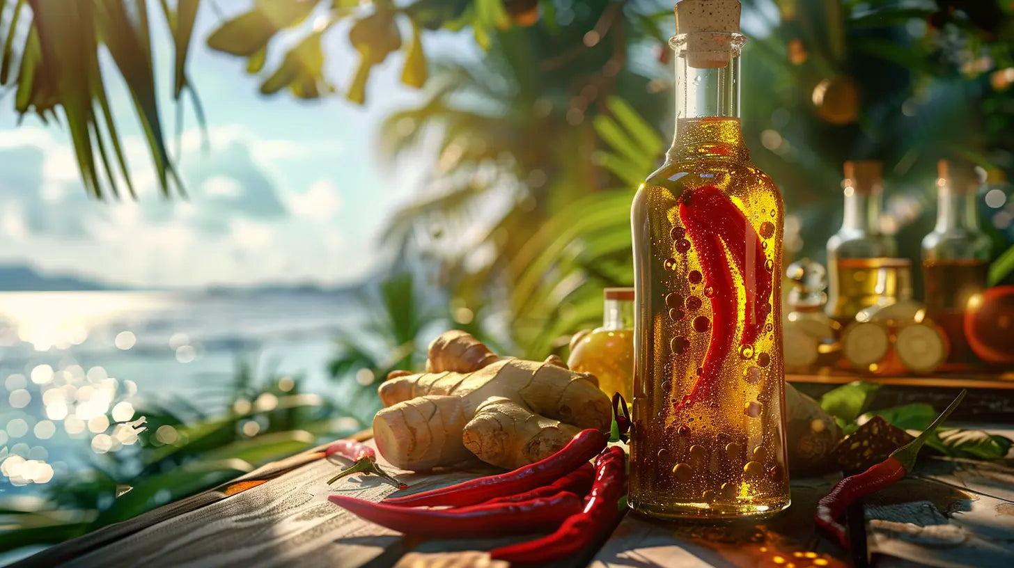 Recette de Rhum Arrangé au Piment et Gingembre – Halto